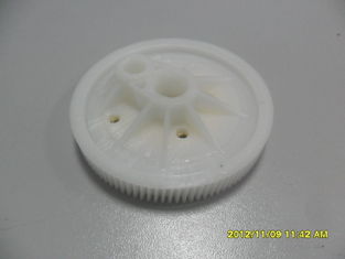 China Plastic Injection Molding Part Gear , Custom Plastic Parts Material POM supplier