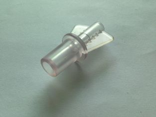 China Four Cavities Medical Injection Molding PVC Material For Pipe Connector supplier