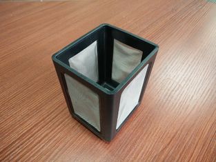 China Square Stainless Steel Filter Mesh With Injection Molding Inserts Production supplier