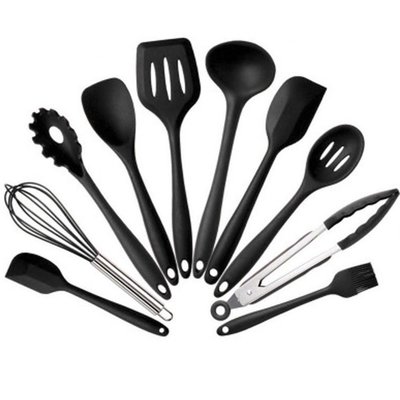 China Multi Function Molding Silicone Rubber Parts Cooking Utensil Set Customized supplier