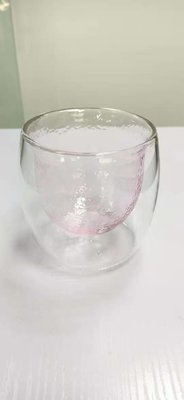 China Double Lemon Cup Glass Kitchenware Heat Resistant Mug For Tea Milk Lemon Juice Drinking supplier