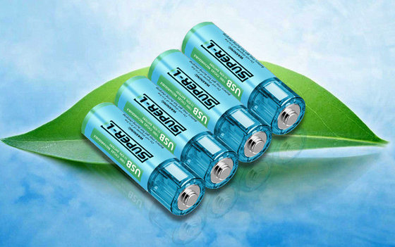 Full high capacity USB rechargeable 1.5V 1000mAh li ion battery No. 5 AA battery supplier