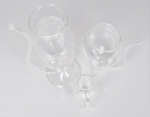 Straw Cup Glass Kitchenware High Borosilicate Glass Breakfast Milk / Juice Cold Beverage supplier