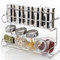 No Drilling Screw Steel Wall Mounted Kitchen Spice Rack Easy Installation With Hook supplier