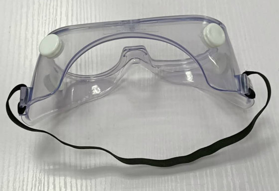 Chemical Proof Custom Silicone Molds Eye Protection Transparent Safety Goggles supplier